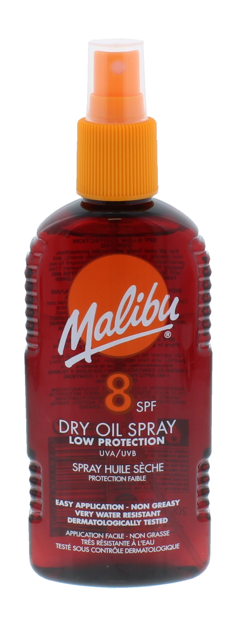 Malibu Spf 8 Dry Oil Spray - Connective Pharma