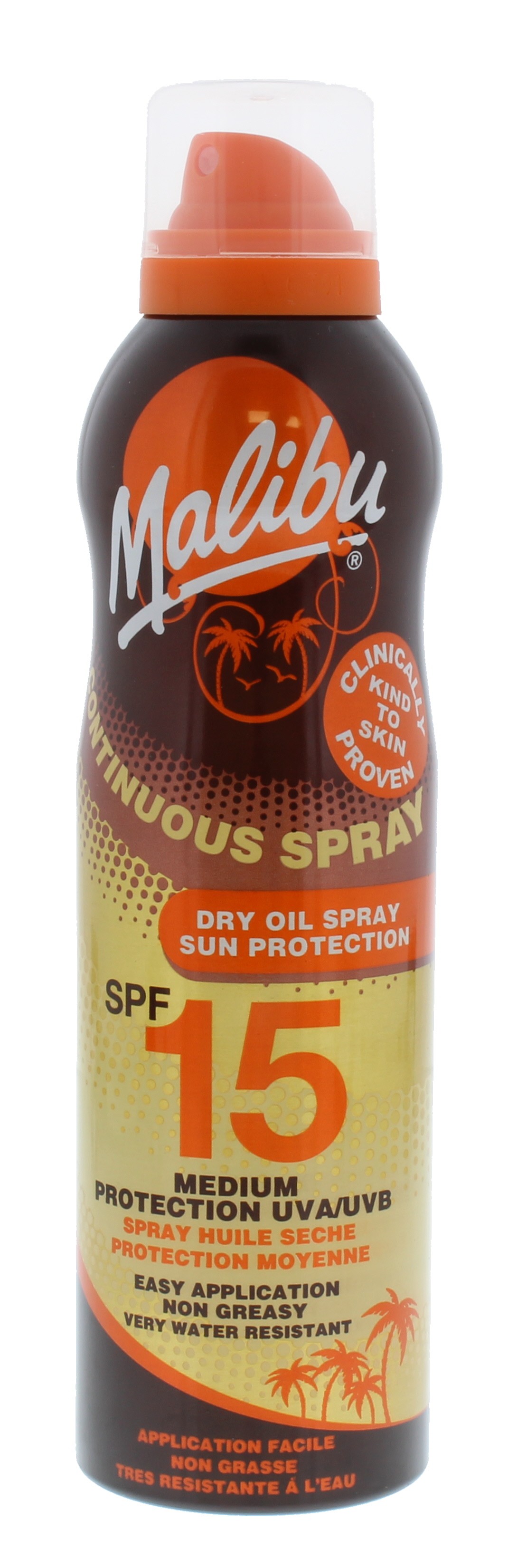 Malibu Spf 15 Continuous Dry Oil Spray - Connective Pharma